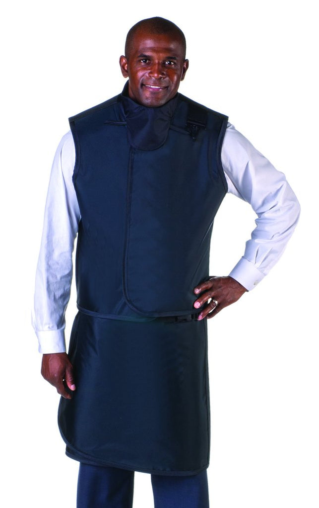 Men's Lead Free X-Ray Apron and X-Ray Vest with Thyroid Collar– Didage
