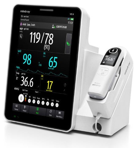 Mindray VS9 Vital Signs Monitor, w/ CO2 gas option– Didage